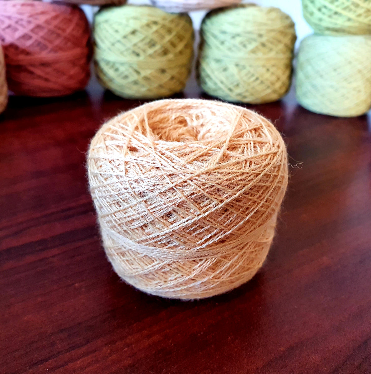 2 Ply Wool Yarn – Ylva The Red